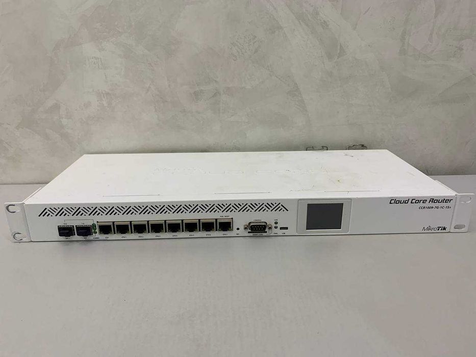 Маршрутизатор (роутер) Mikrotik ccr1009-7g-1c-1s+: 9 000 грн. - Периферійні пристрої Київ на Olx