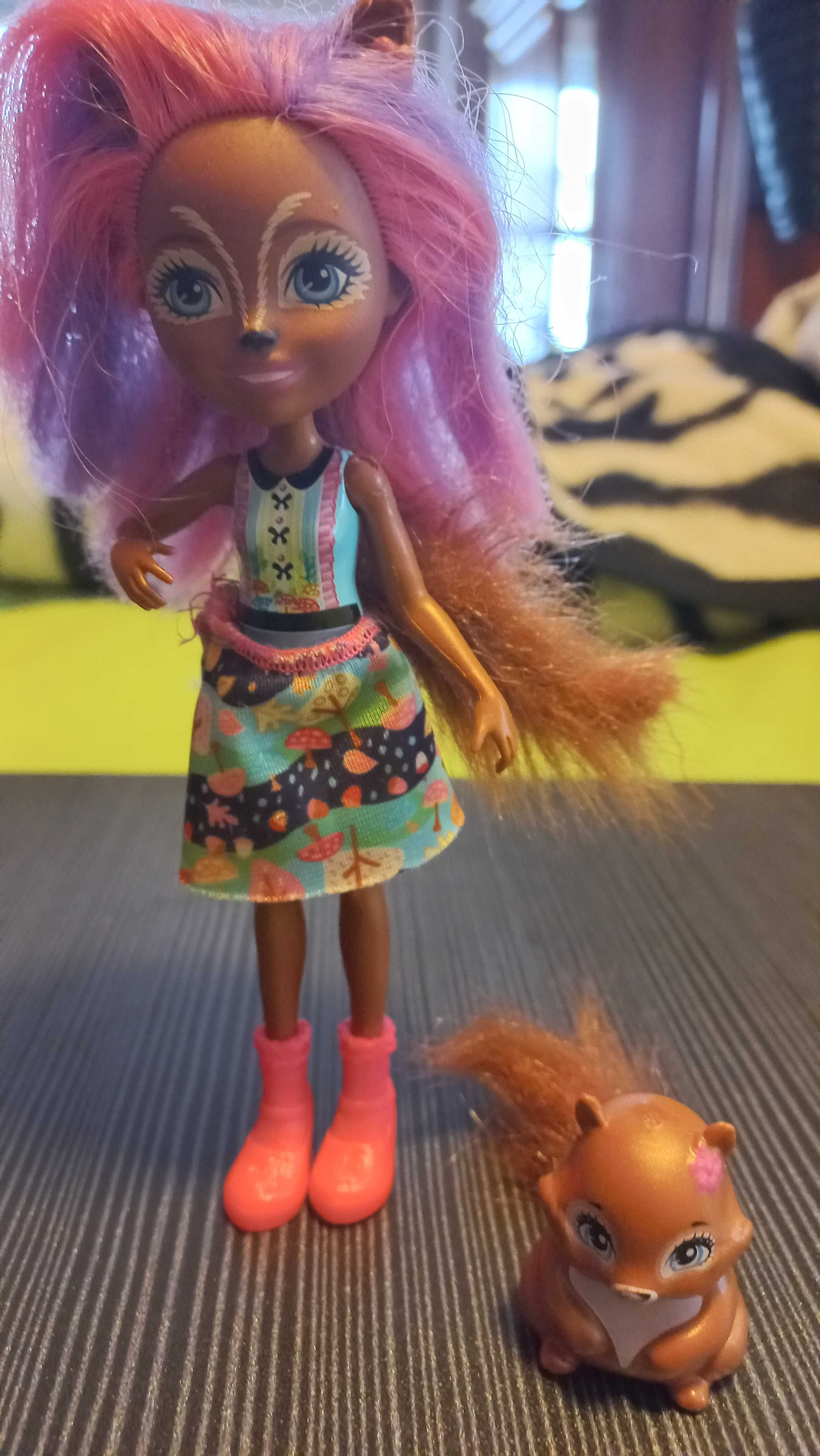 Lalka Enchantimals wiewiórka, firma Matell Bydgoszcz • OLX.pl