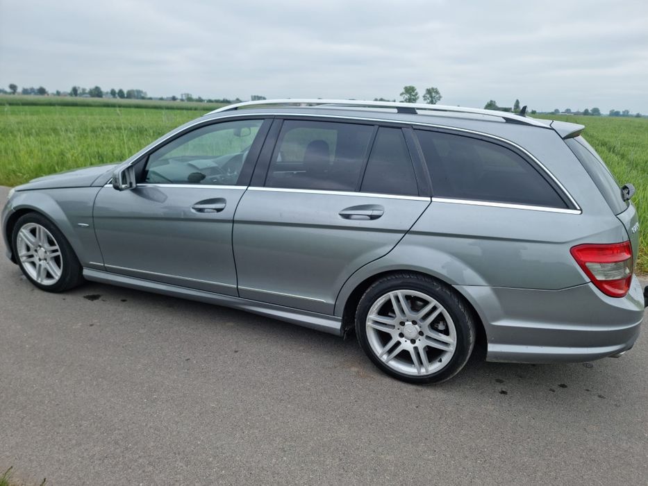 Karoseria Mercedes w204 AMG C792 Sedan Kombi Maska Zderzak Błotnik ...