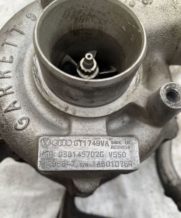 TURBINA Turbo Audi Skoda VW Volkswagen 1.9 TDI 130KM AVF AWX GT1749VA ...