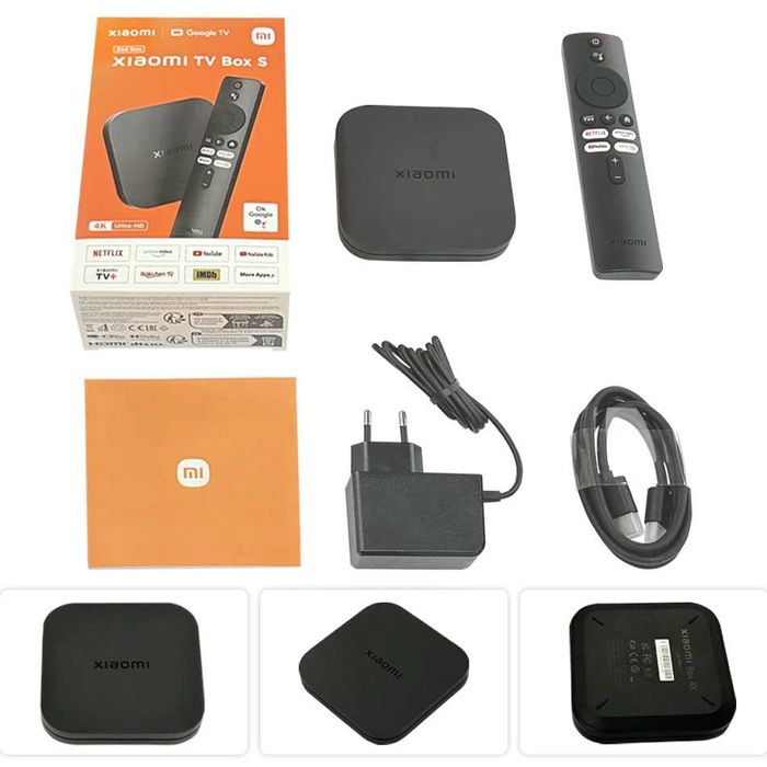 НОВИНКА SmartTV Xiaomi Mi Box S 4K 2nd Gen (MDZ-28-AA) медиаплеер 2023: ...