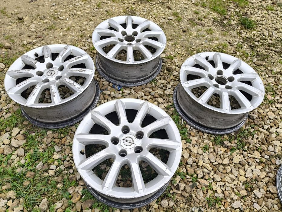 Felgi aluminiowe 16" 5x110 opel 350 zł kpl Dąbrowa Górnicza • OLX.pl