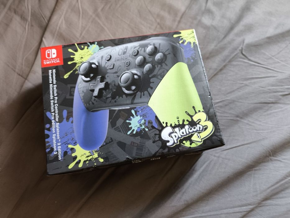 Pro Controller do Nintendo Switch pad Splatoon 3 Poznań Starołęka • OLX.pl