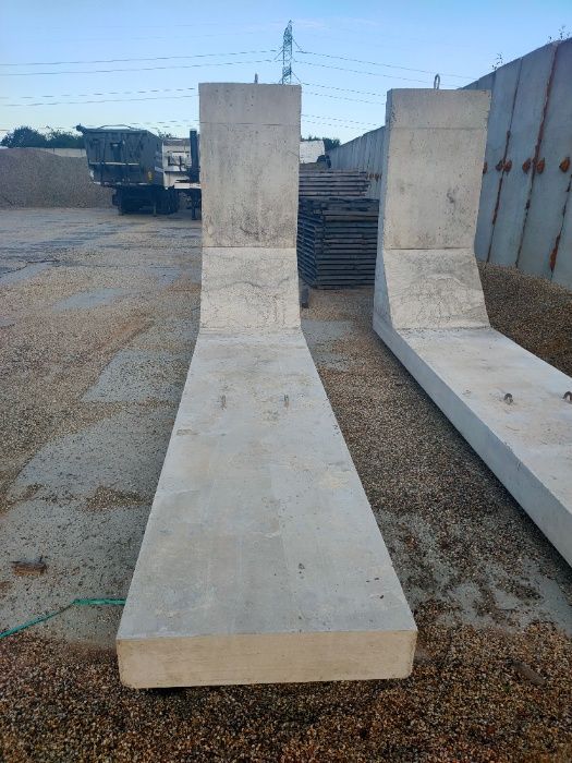 Mur oporowy typu L 500x100cm mury oporowe elki prefabrykat muru skarpa ...