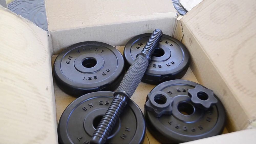 Гантелі розбірні гантели по 16 кг: 1 180 грн. - Атлетика / фітнес Луцьк ...