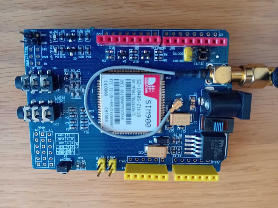 Modem Industrial para Arduino GSM / GPRS com slot bateria Cidade Da ...