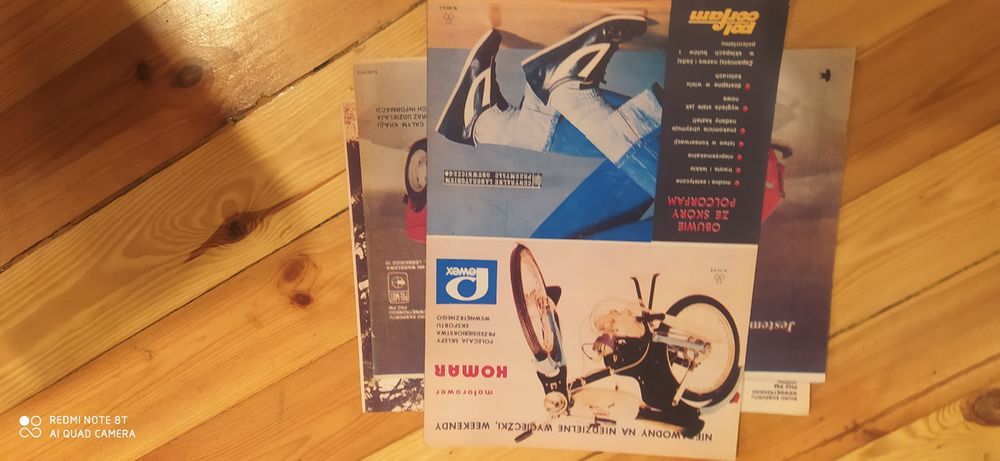 Plakat prospekt Komar Żak komarek Romet Ogar Java Kamieniec Wrocławski ...