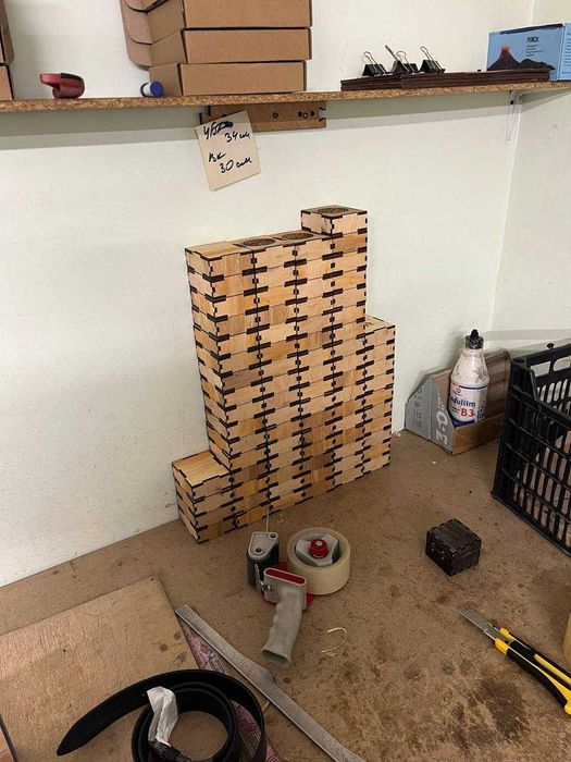 Коробка деревяна упаковка коробка з фанери сувеніри Лазерна порізка 50 грн Витвори