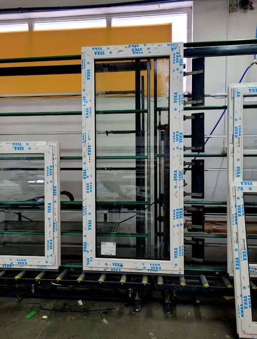 NOWE Okno VEKA SL82 Balkonowe tarasowe Dąb sheffield Kaliska • OLX.pl