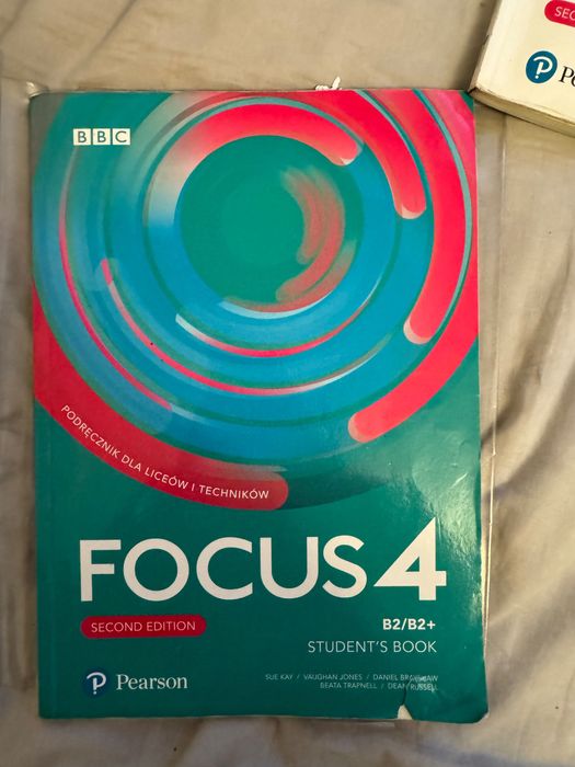 Focus 4 second edition student book i work book Piaseczno • OLX.pl
