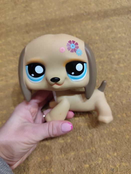 Piesek duża figurka Lps Little pets shop Nowy Tomyśl • OLX.pl
