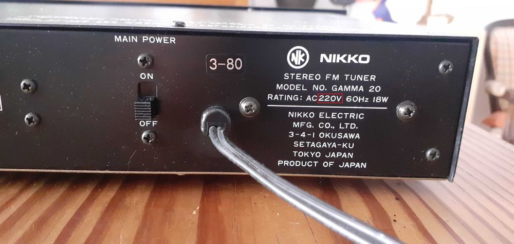 Rádio NIKKO GAMMA20 - Rack Alfragide • OLX Portugal