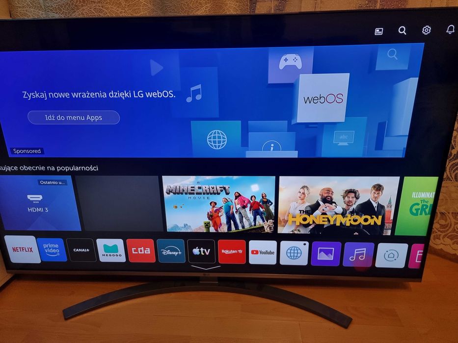 Telewizor lg 55cali smart webos wifi pilot magic Tarnów • OLX.pl