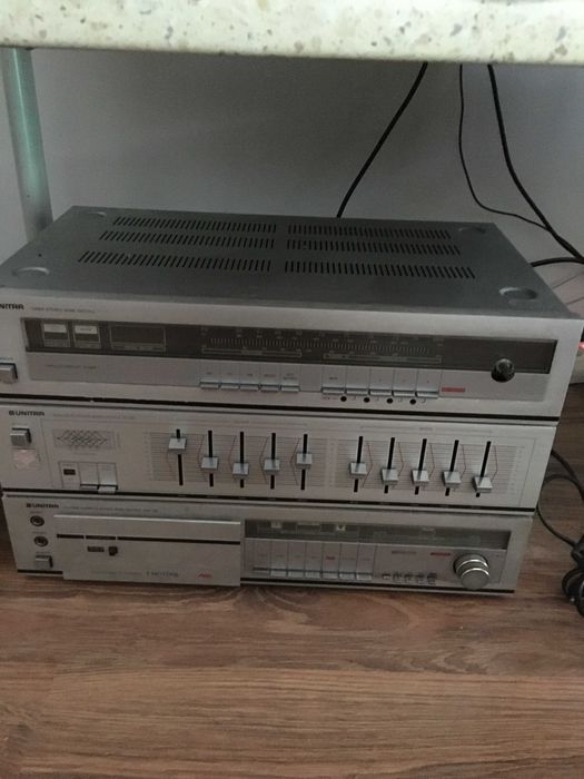 Unitra Tuner, Equalizer. Magnetofon szufladowy Zabrze • OLX.pl