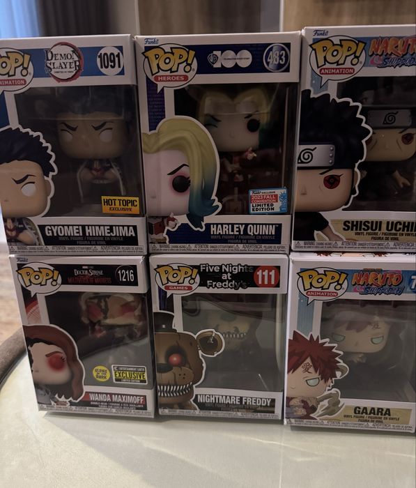 Funko pop фігурки Фанко поп (ціна кожної фугіркі в описі): 500 грн ...