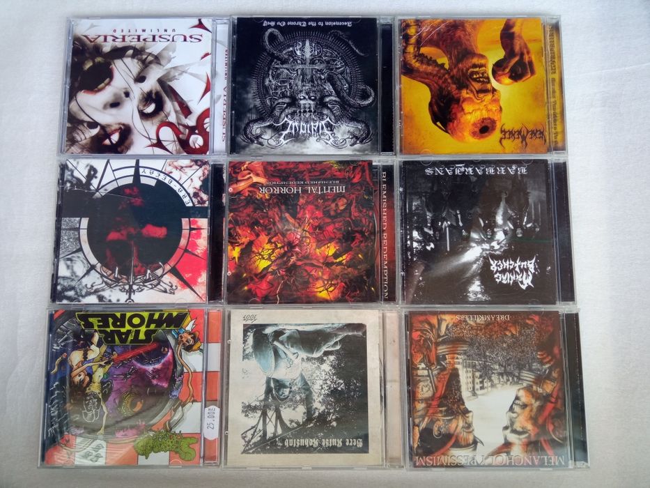 Фирменные CD hard/heavy/death/black/grind ...: 580 грн. - CD / DVD ...