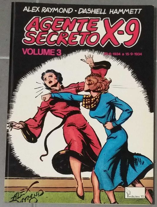 (BD Álbuns) Agente Secreto X-9: Vols. 2 - 3 Massamá E Monte Abraão • OLX.pt