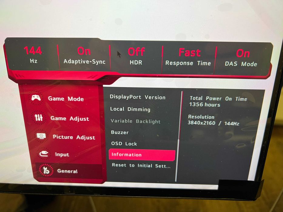 4K 144Гц 27" 1ms IPS Игровой монитор LG UltraGear 27GN950-B: 20 000 грн ...