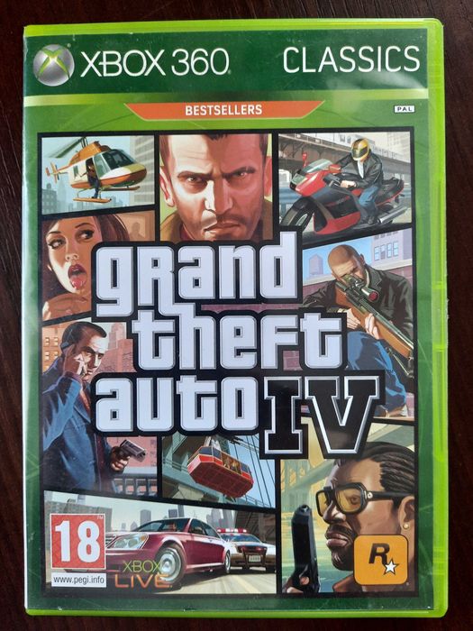 Grand Theft Auto IV GTA 4 Xbox 360 Jelenia Góra Zabobrze • OLX.pl