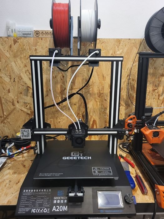 Dwukolorowa Drukarka 3D Geeetech A20M jak bambulab Kraków Bronowice ...