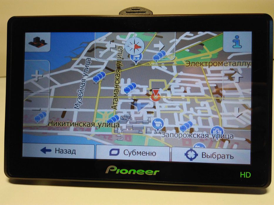 GPS навигатор Pioneer HD с картами 2024 Украины и Европы (IGO,Navitel): 920 грн. - GPS ...