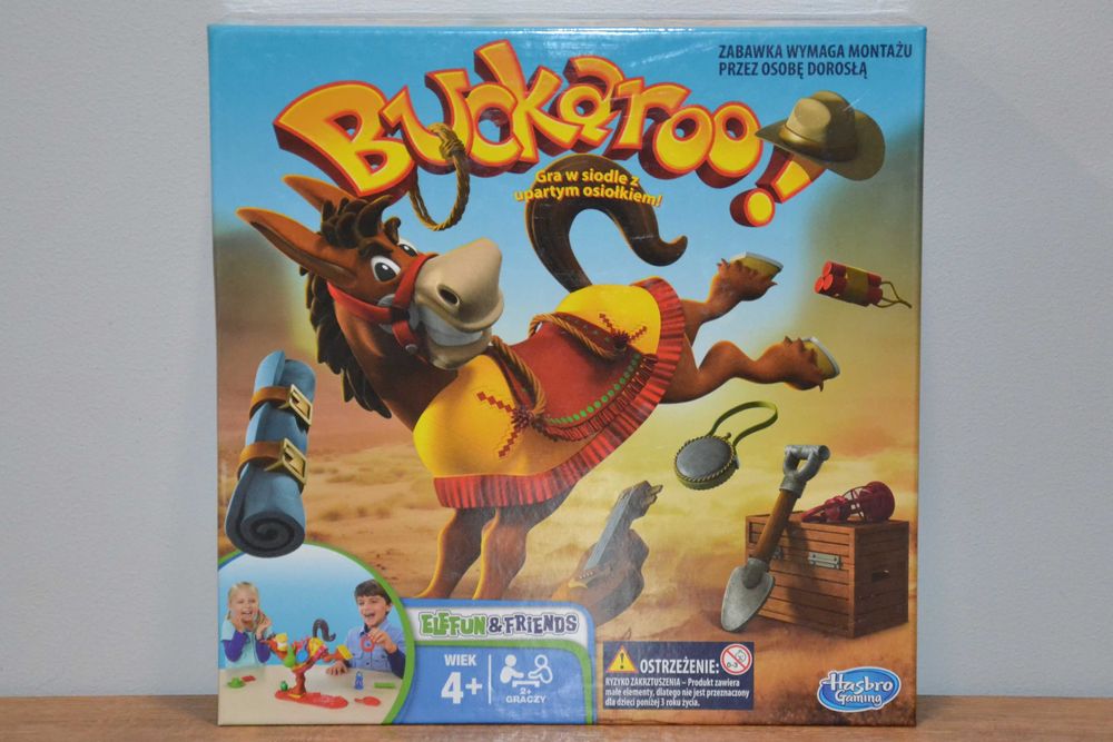 Gra zręcznościowa Buckaroo Hasbro (48380) _jak nowa_ Łódź Widzew • OLX.pl