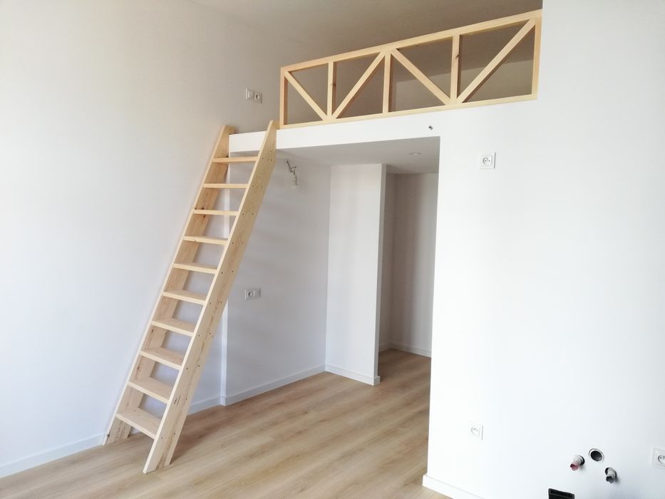 Antresola drewniana na wymiar. Producent. Katowice Osiedle ...