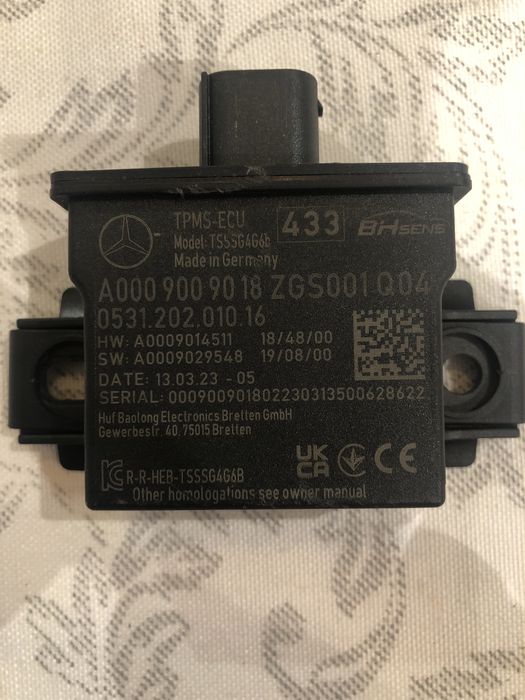 Modulo controle sensor pressao de pneus mercedes cla Atães E Rendufe ...