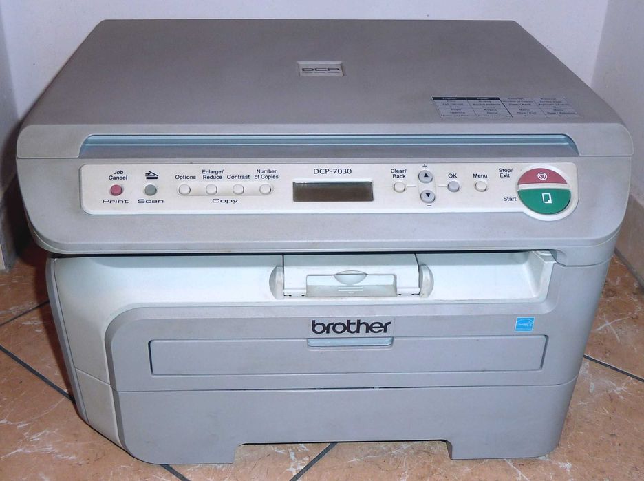 LASEROWE urządzenie wielofunkcyjne drukarka kopiarka Brother DCP-7030 ...