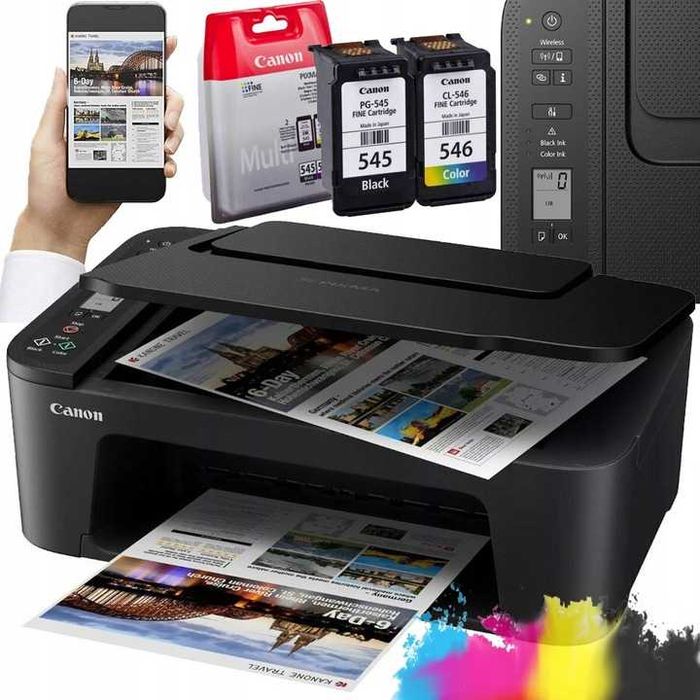 Принтер Сканер Canon Pixma TS3450 3в1 WIFI+ ЧОРНИЛА. НОВИЙ: 2 200 грн ...