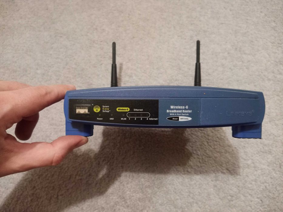 Wifi Router Linksys WRT54GL: 200 грн. - Периферійні пристрої Берегове ...