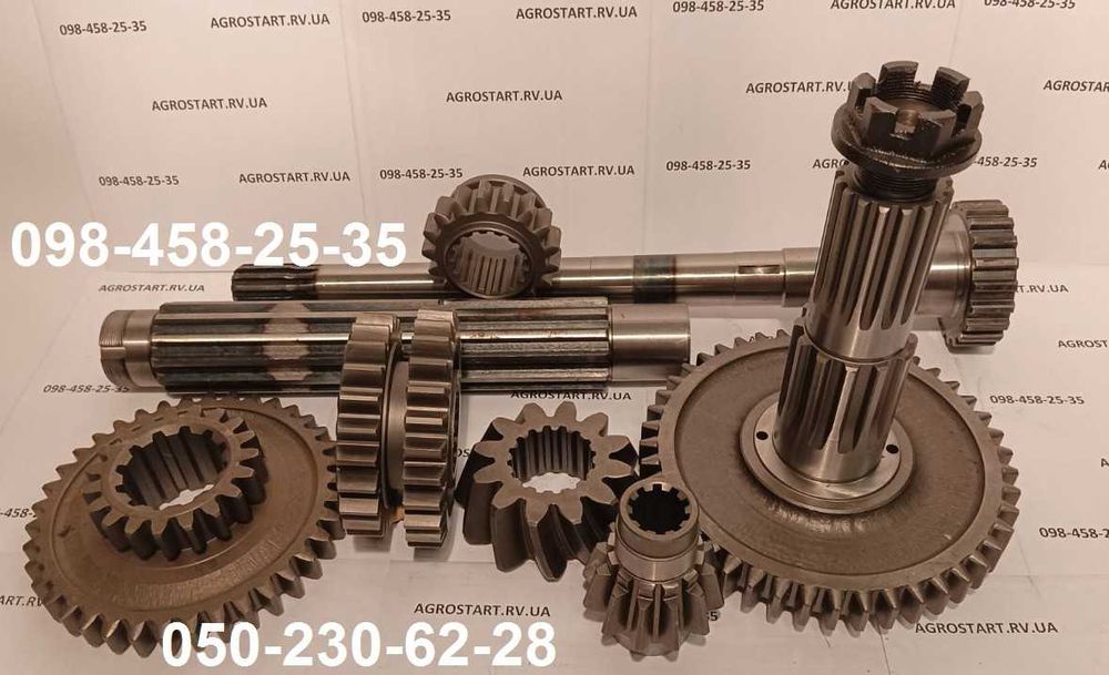 Шестерні, вали , підшипники , сальники, КПП- МТЗ,ЮМЗ, Т-40, Т-25, Т-16: ...