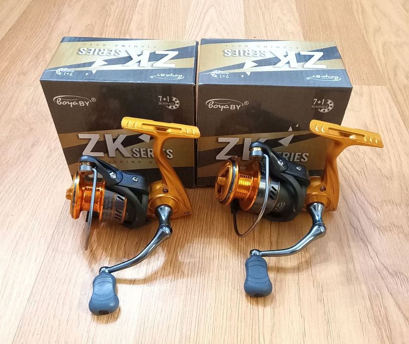 Котушка для спінінга, BoyaBy ZK 2000 та 3000, 7+1 підшипник,: 550 грн. - Охота / рыбалка Харьков ...