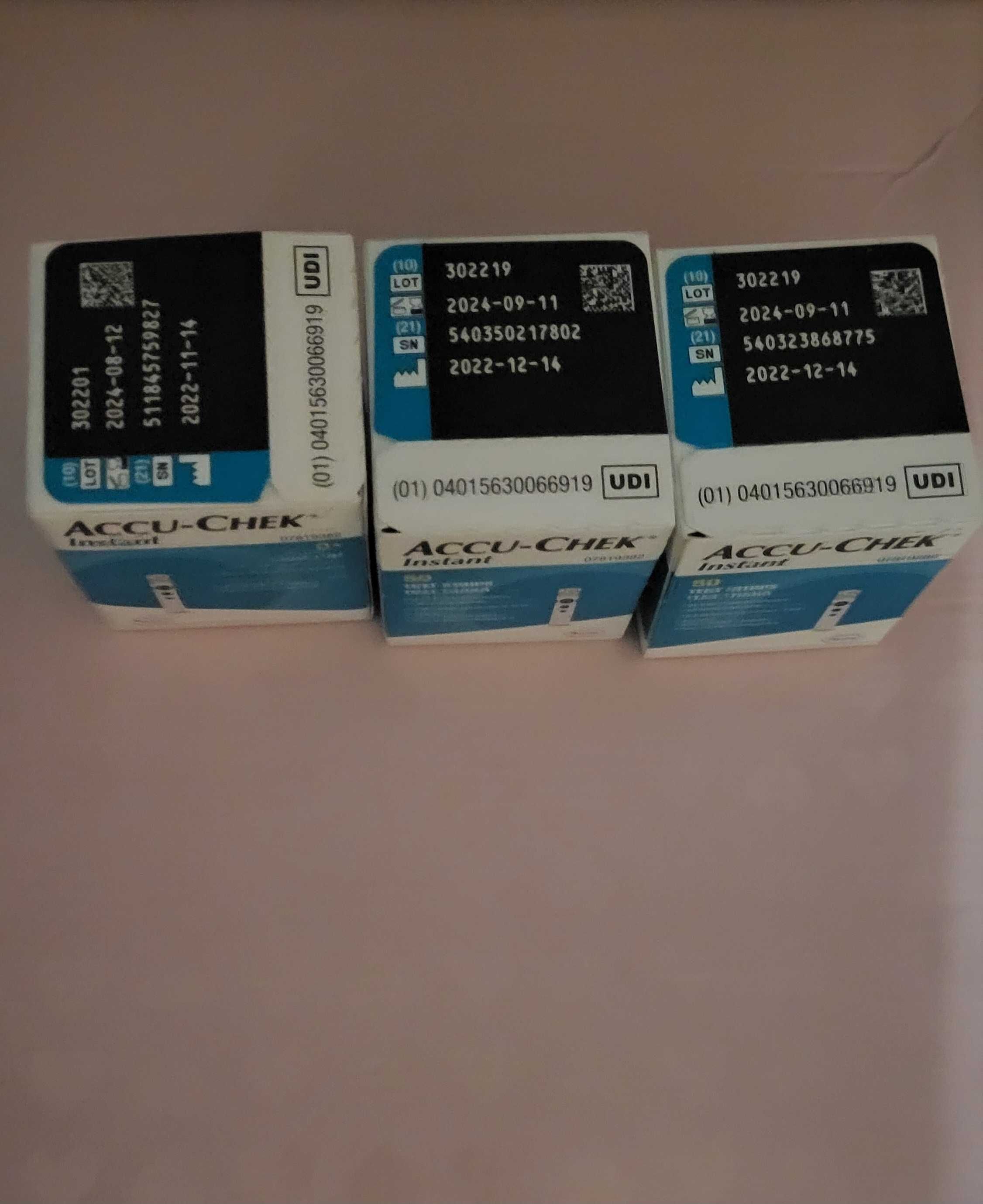 Тест полоски для глюкометра Accu-chek instant акучек: 60 грн. - Другое ...