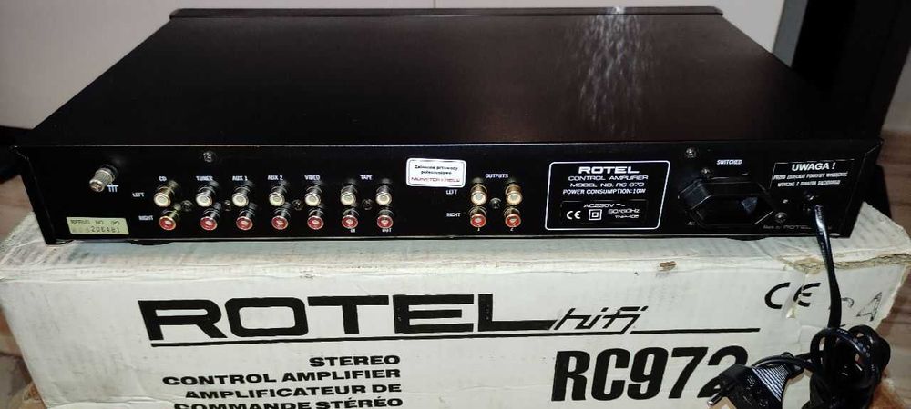Rotel RC-972 + RB-971 przedwzmacniacz + końcówka mocy Zgierz • OLX.pl
