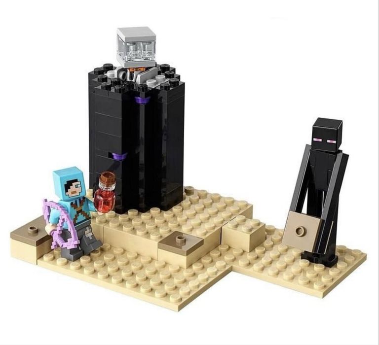 Конструктор LEGO Minecraft The End Battle 21151 Эндер Дракон: 2 250 грн ...