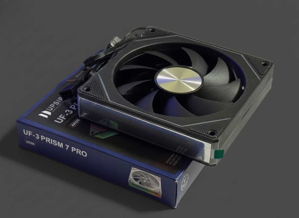 Вентилятори PRISM 7 PRO 120mm ARGB Кулер REGULAR REVERSED Black/White ...