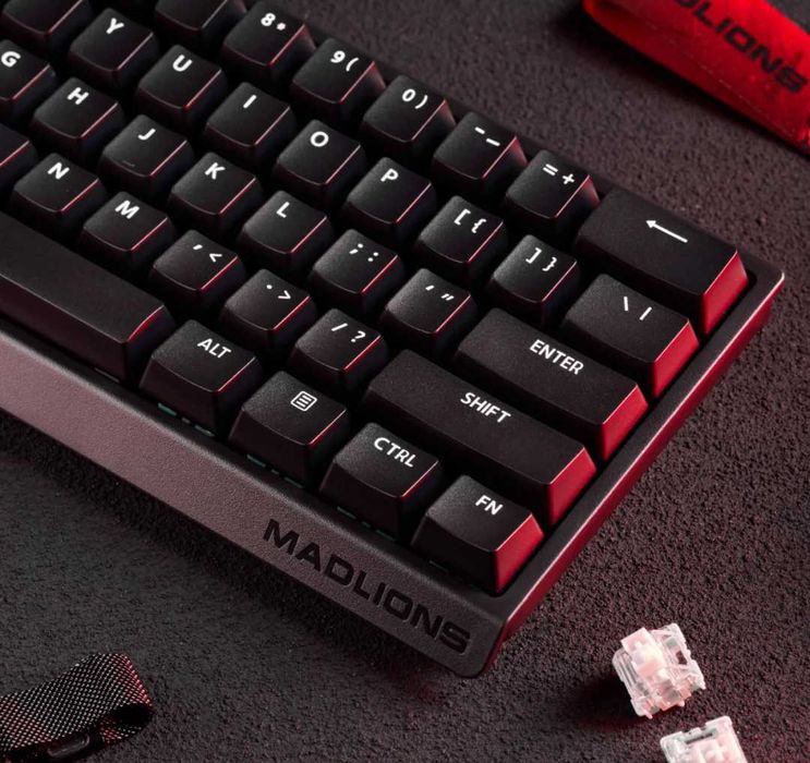 Madlions MAD60HE ігрова магнітна механічна клавіатура MAD 68HE R: 1 945 ...