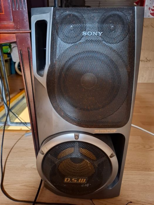 Colunas Sony – Par de Colunas Grandes Vila do Conde • OLX.pt