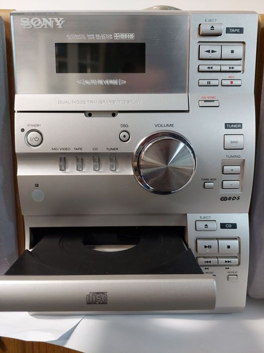 Wieża Sony HCD-CP1 srebrna i 2 glosniki Elbląg • OLX.pl