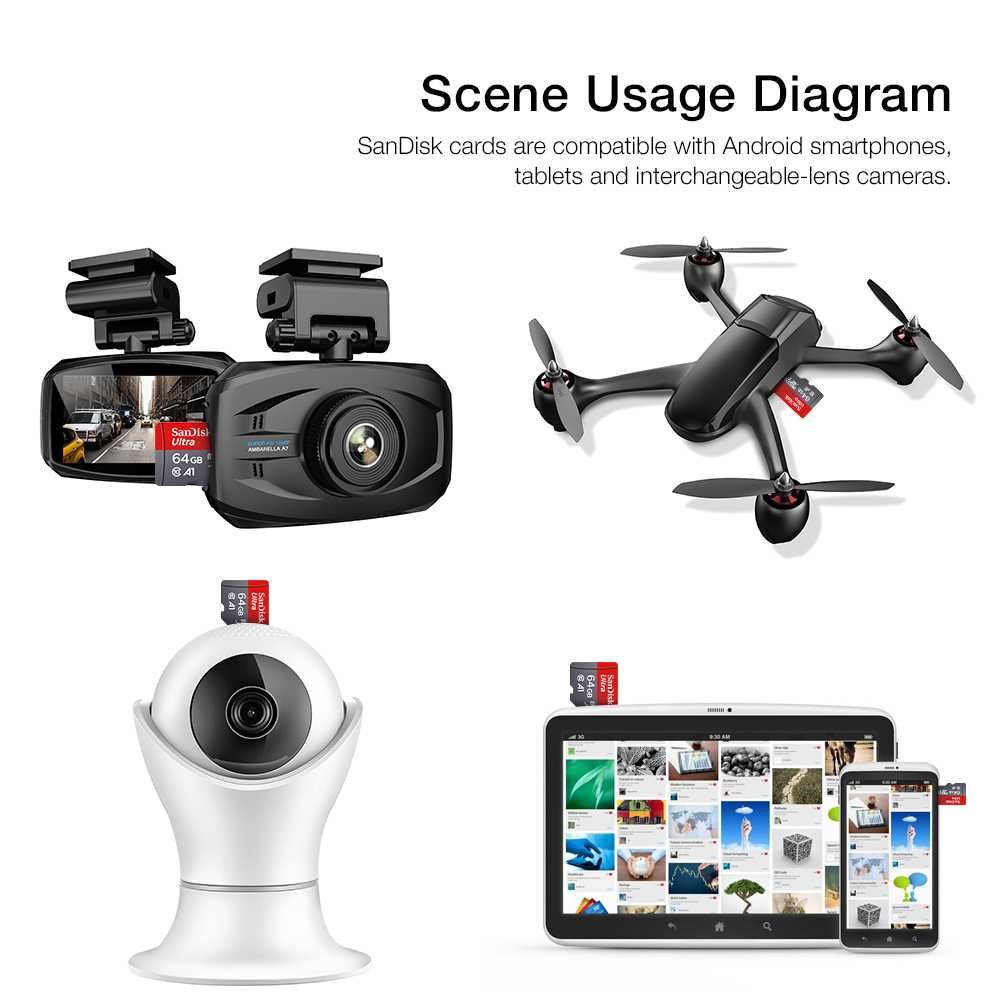 Sandisk Ultra 32/64gb microSD карта памяти: 119 грн. - Аксессуары и ...