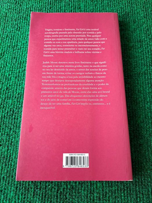 Fat Girl - Uma história verdadeira Judith Moore Barreiro E Lavradio ...