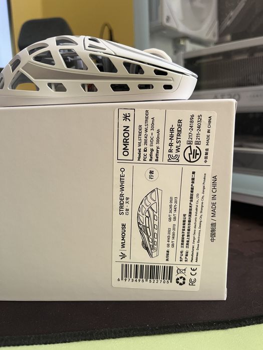 Топ ігрова мишка wlmouse strider white: 5 400 грн. - Периферійні пристрої Бартатів на Olx