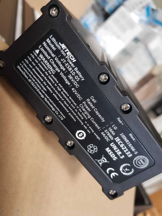 Lithium-ion аккумулятор LG электротран-рт литиевая батарея Jetech 36V ...