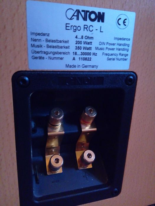 Canton ergo rc-l kolumny głośnik nie kino domowe rcl Grodziec • OLX.pl