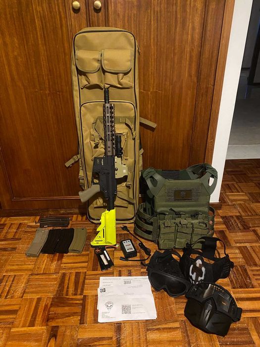 Material Airsoft (KIT COMPLETO) Mafamude E Vilar Do Paraíso • OLX.pt