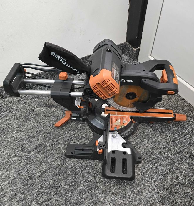 Ukośnica z posuwem Evolution R255SMS-DB 255mm 2000W Mielec • OLX.pl