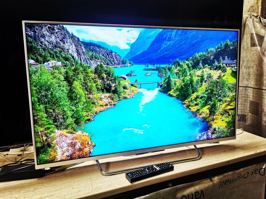 65" Sony 4K Smart tv 100hz wifi LED telewizor dvbt2 hevc Cieśle • OLX.pl