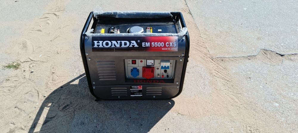 Agregat prądotwórczy honda em 5500 cxs 3 fazy Zaździerz • OLX.pl