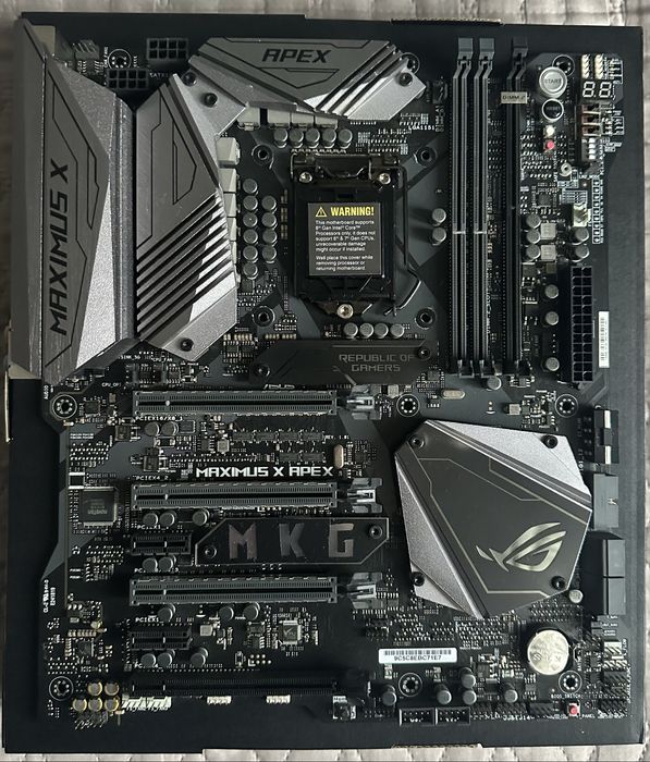 Материнська плата Asus Rog Maximus X Apex: 5 500 грн. - Комплектуючі та аксесуари Новоукраїнка ...